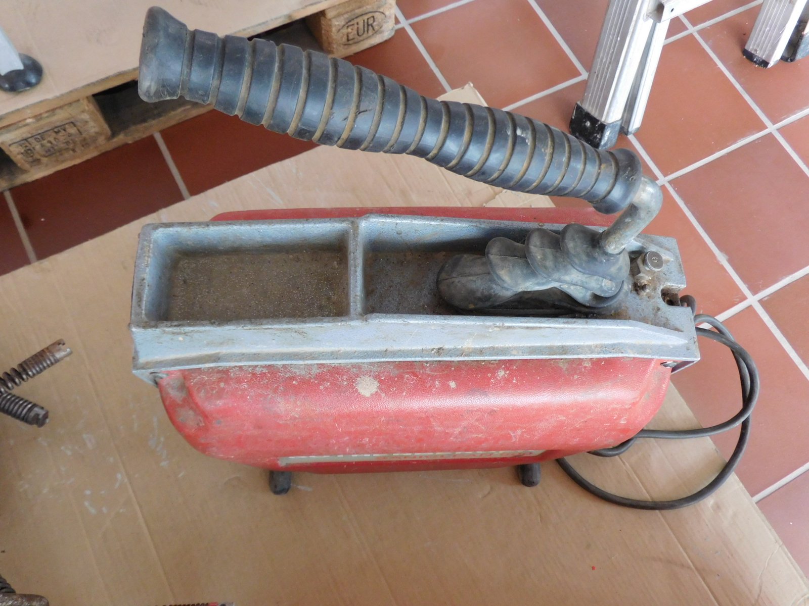 Rothenberger Saniclean 600 Rohrreinigungsmaschine, Model R 600 inkl. 3 ...